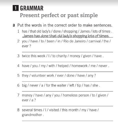 Present Perfect Or Past Simple Interactive Worksheet TopWorksheets
