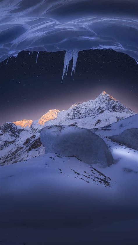 Ice Cave Wallpaper Iphone