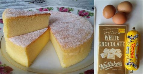 Cara Buat Souffle Cheesecake Yang Lembut Gebu Hanya Guna Bahan