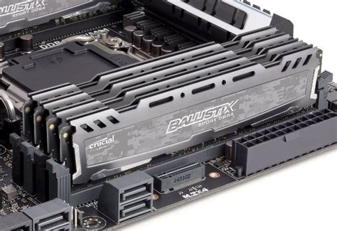 Crucial Ballistix DDR4 16GB Memory Module Now Available