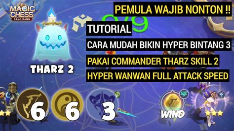 NEW GAMEPLAY THARZ 2 CARA MUDAH BIKIN HYPER BINTANG 3 PAKAI COMMANDER