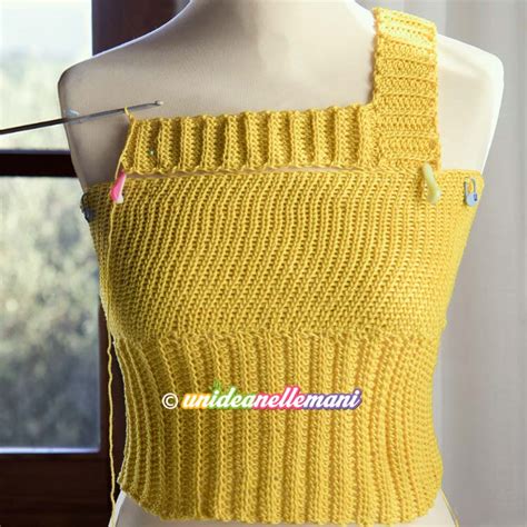 Top Uncinetto TUTORIAL La Canotta Basic Per Lestate