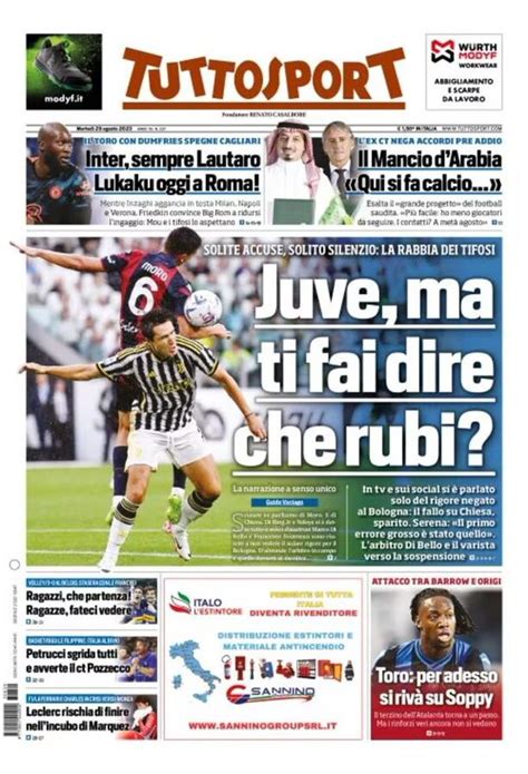 I Giornali Del 29 Agosto 2023