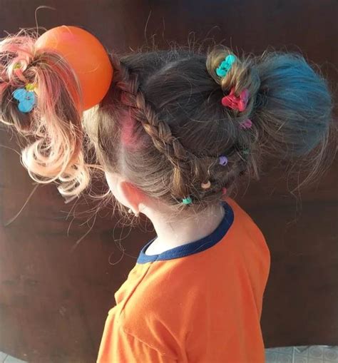 Cabelo Maluco Infantil Ideias Para Se Divertir Na Escola Cortes De