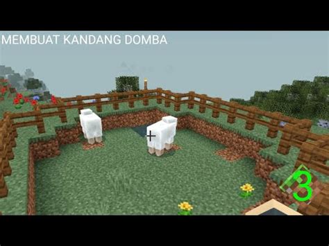 MEMBUAT KANDANG DOMBA Minecraft Survival Indonesia Ep3 YouTube