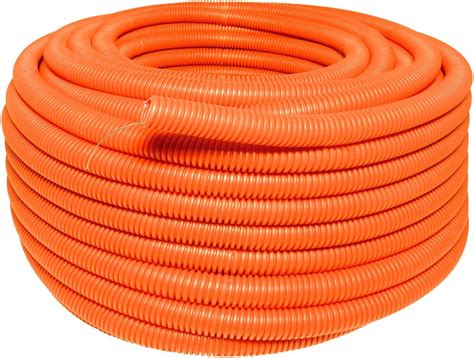 Inreco Tubo Poliducto Flexible Con Guia Naranja M Flexinr