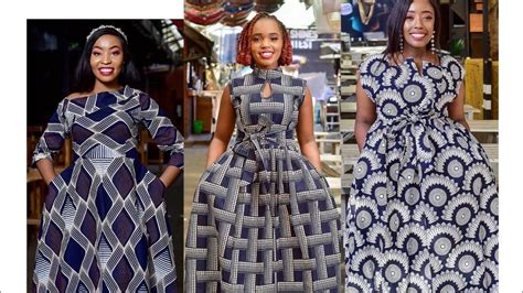 Modele Robe En Pagne Africain Youtube