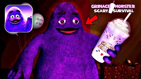 Grimace Monster Scary Survival Full Gameplay YouTube