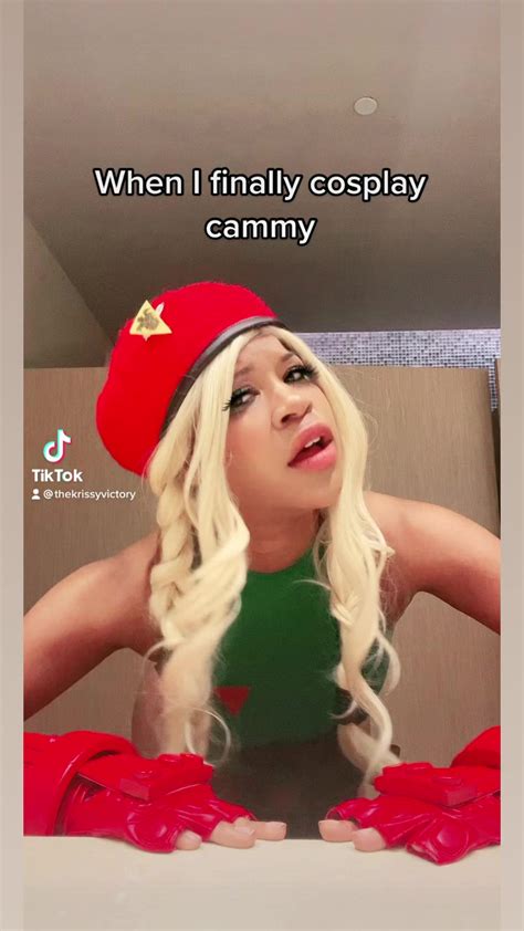 Cammy White Is Now Cammy Black ️ Fypシ Foryou Explorepage Streetfighter Cosplay Cant Thank