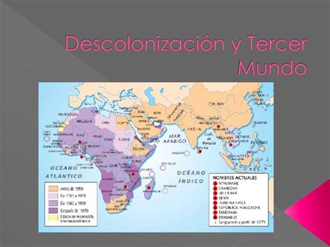 PPT Descolonización y Tercer Mundo PowerPoint Presentation free