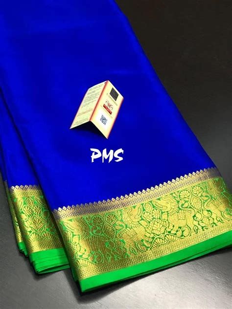 Exclusive Ksic Quality 120 Gsm Pure Mysore Crepe Silk Sarees With