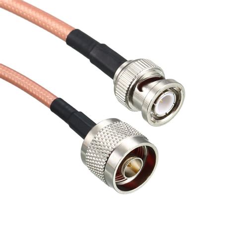 uxcell RF同軸ケーブル RG 142 RFアンテナアダプタ 長さ120 cm Nオス BNCオス a19051000ux0009