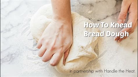 How To Knead Bread Dough With Your Hands Youtube