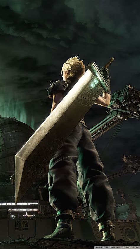 FFVIIR Ultra Backgrounds For U TV Final Fantasy Vii Iphone 11 HD Phone