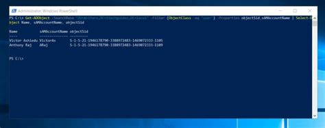 get adobject command explained with examples