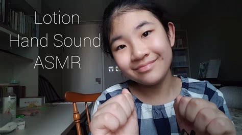 Asmr Lotion Hand Sound Asmr Youtube