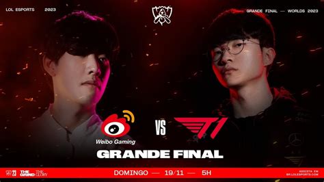 Mundial de LOL 2023 veja como assistir à final entre T1 e Weibo Gaming