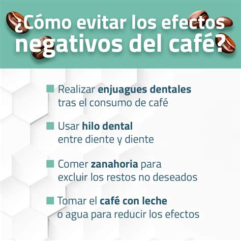 Cómo afecta el café a la salud dental Actuaciones y consecuencias