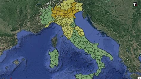 Allerta Meteo 25 Luglio Su 9 Regioni Rischio Temporali E Avviso Della