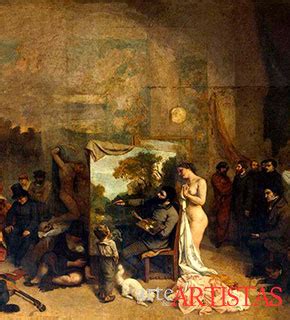 O Estúdio do Artista Gustave Courbet Arte e Artistas