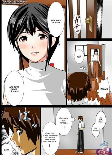 Os Enormes Peitos Da Mam E S O Meus Hentai Quadrinhos De Sexo