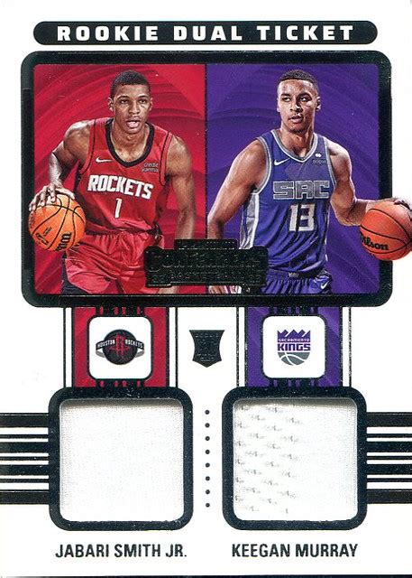 2022 23 Panini Contenders Rookie Ticket Dual Swatches 3 Ja Flickr