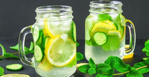 Suco detox pepino limão e gengibre como preparar e benefícios