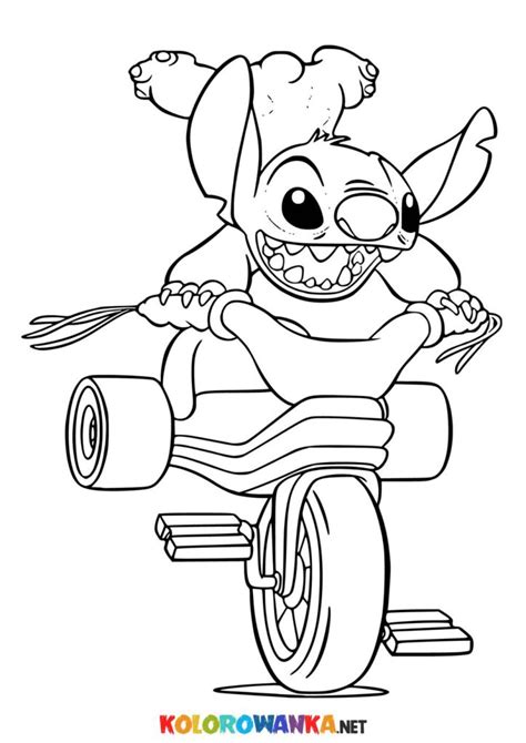 Darmowe Kolorowanki Stitch Kolorowanki Do Druku