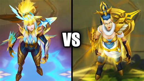 Dawnbringer Vayne Vs Arclight Vayne Skins Comparison League Of Legends