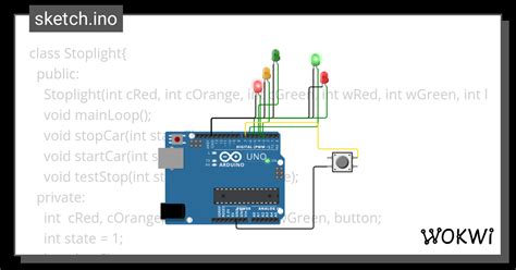 semafor wokwi esp32 stm32 arduino simulator