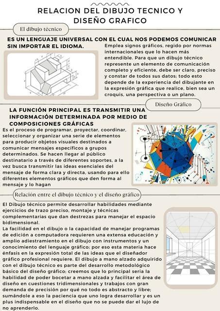 Relacion Del Dibujo T Cnico Y El Dise O Grafico Monse P Rez Udocz