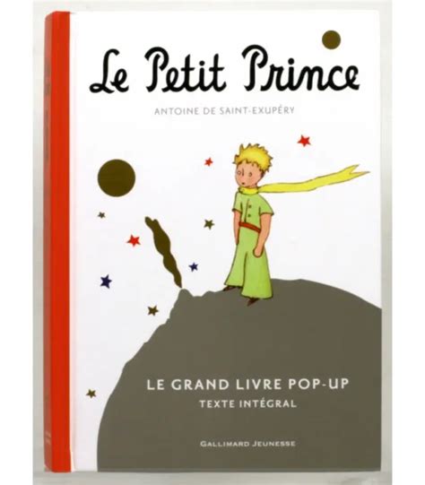 SAINT EXUPERY ANTOINE DE Le Petit Prince Le Grand Livre Pop Up