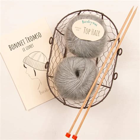 Bonnet Tromso à tricoter Bonnet kit tricot Tricotez moi