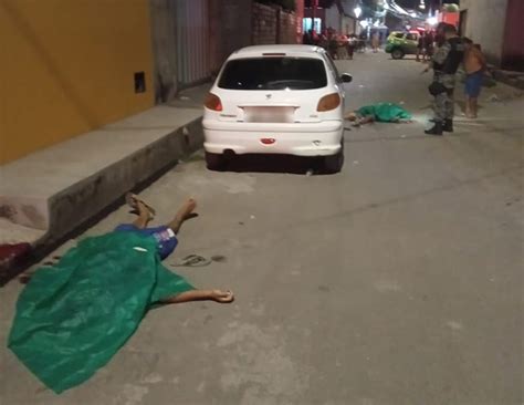 Três homens são assassinados a tiros em menos de 1 hora em Teresina