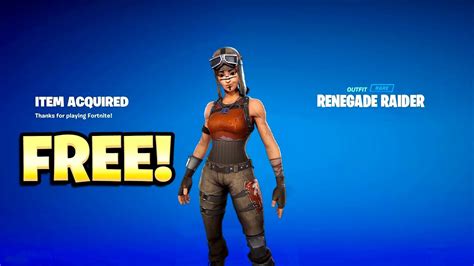 How To Get RENEGADE RAIDER SKIN FREE In Fortnite Chapter 5 YouTube
