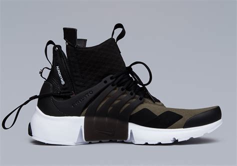 Acronym X Nike Air Presto Mid Collection Sneaker Bar Detroit