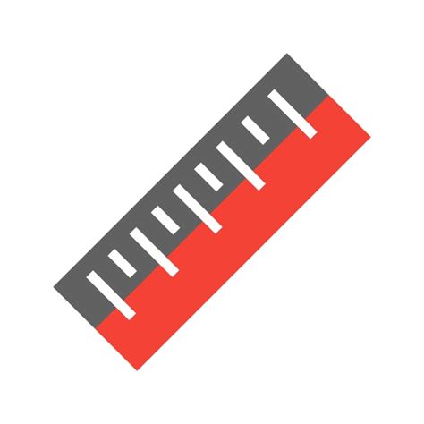 Icono De La Regla En El Fondo De Estilo Moderno Aislado PNG Regla La