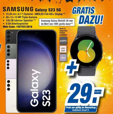Samsung Galaxy S23 5g Angebot Bei Expert 1Prospekte De