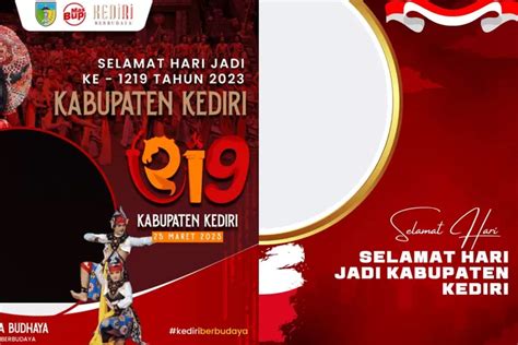 10 Link Twibbon Hari Jadi Kabupaten Kediri 2023 Cocok Dibagikan Di