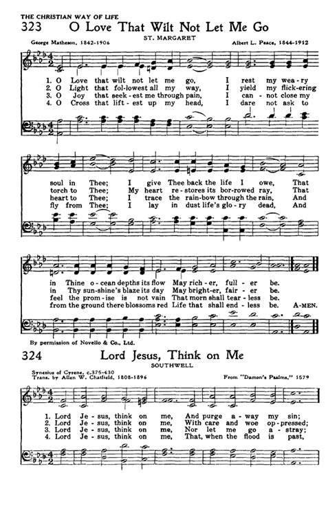 Worship And Service Hymnal For Church School And Home O Love