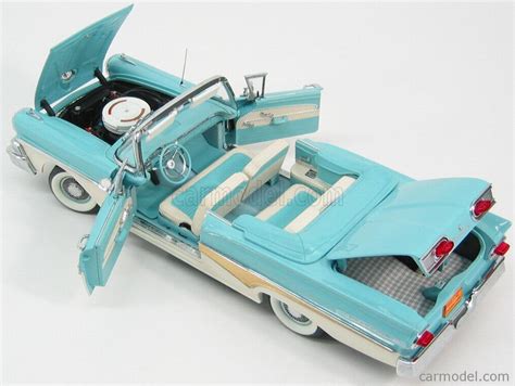 SUN STAR 05261 Scale 1 18 FORD USA FAIRLANE 500 CABRIOLET OPEN 1958