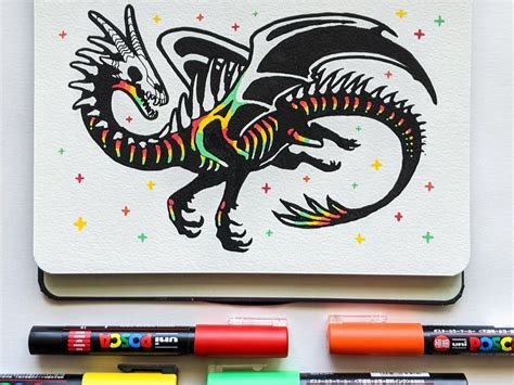 CLASS101 Creating Imaginary Creatures With Posca Pens