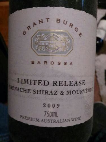 Grant Burge Limited Release Grenache Shiraz Mourvèdre Vivino US