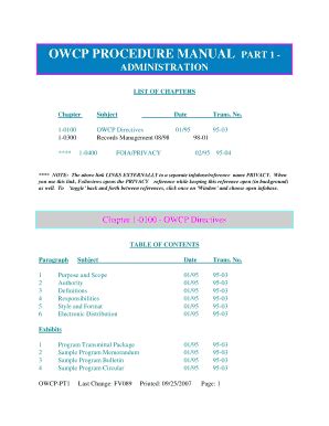 Printing OWCP PT1 Dol Fill And Sign Printable Template Online