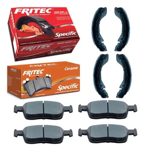 Kit Balatas Delanteras Y Traseras Aveo Ng Fritec Env O Gratis