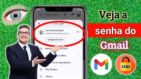 Como ver a senha da conta do Gmail no celular nova atualização 2024