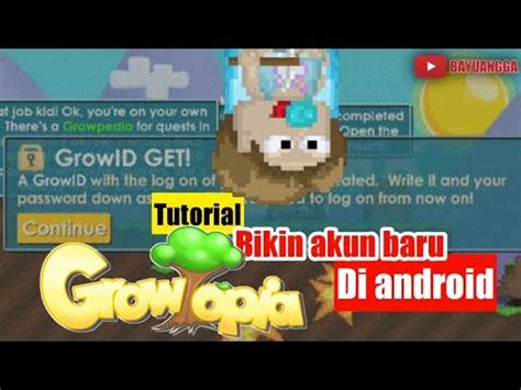 CARA MEMBUAT AKUN BARU GROWTOPIA DI ANDROID YouTube