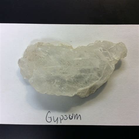 Mineral Identification Flashcards Quizlet