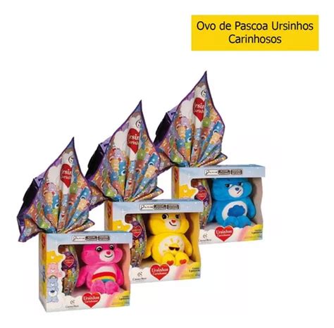 Ovo De Páscoa Ursinhos Carinhosos 160g Pelucia Escorrega o Preço