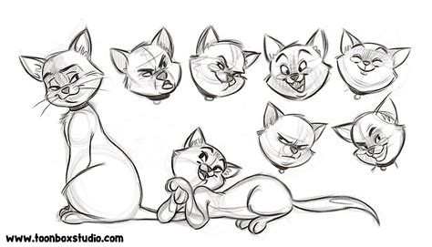 How To Draw A Cartoon Cat Step By Step